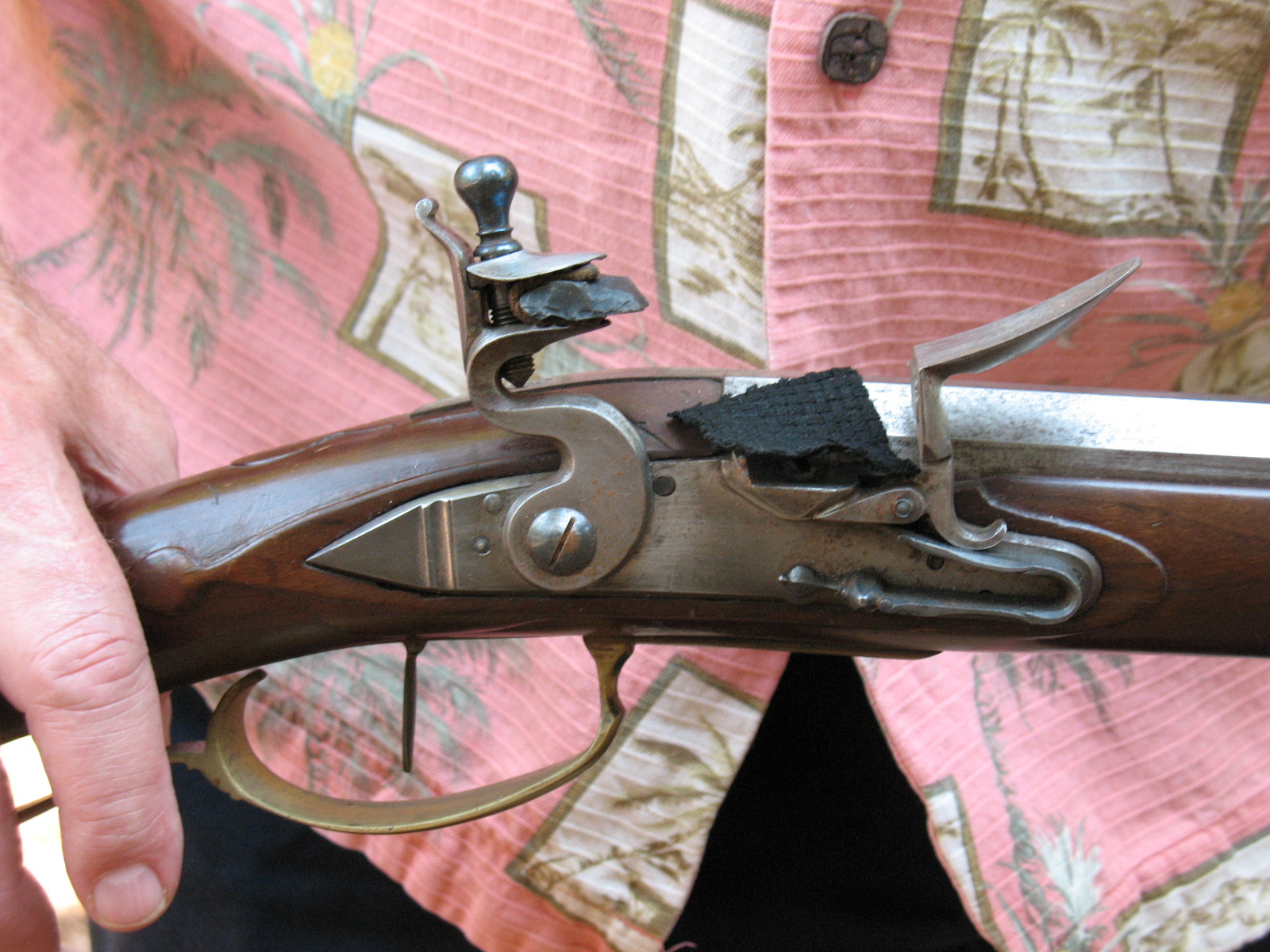 Starting a Fire with a Flintlock Rifle | Sensible Survival